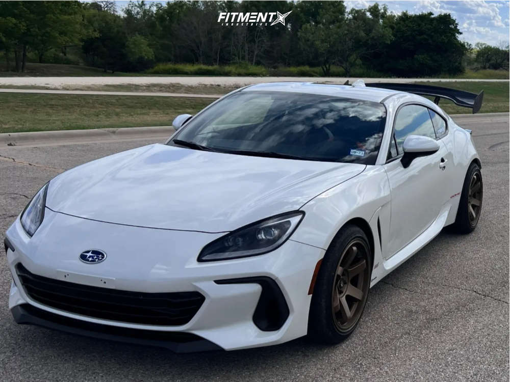 2022 Subaru BRZ Limited with 18x9.5 MST Mt01 and Vercelli 235x45 on Stock Suspension | 2324042 ...