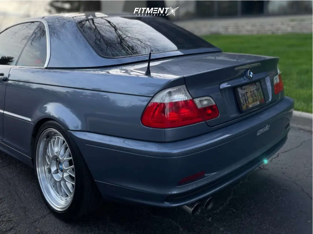 2003 BMW 330Ci Base with 18x8.5 Alzor 881 and Continental 235x40 on ...