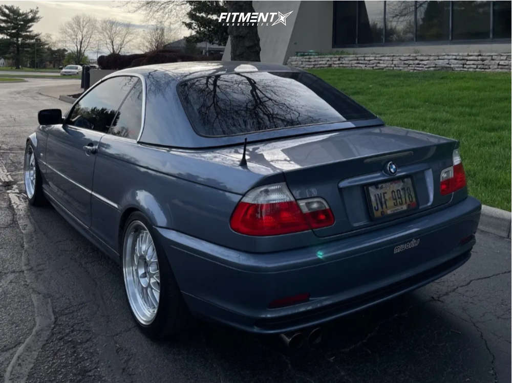 2003 BMW 330Ci Base with 18x8.5 Alzor 881 and Continental 235x40 on ...