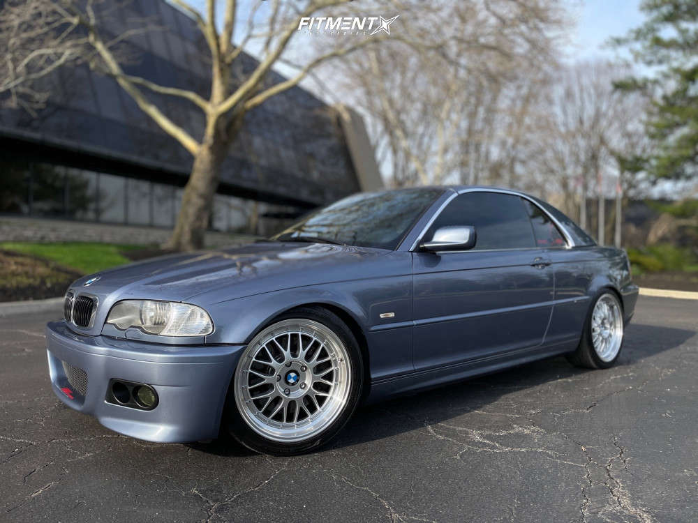 2003 BMW 330Ci Base with 18x8.5 Alzor 881 and Continental 235x40 on ...
