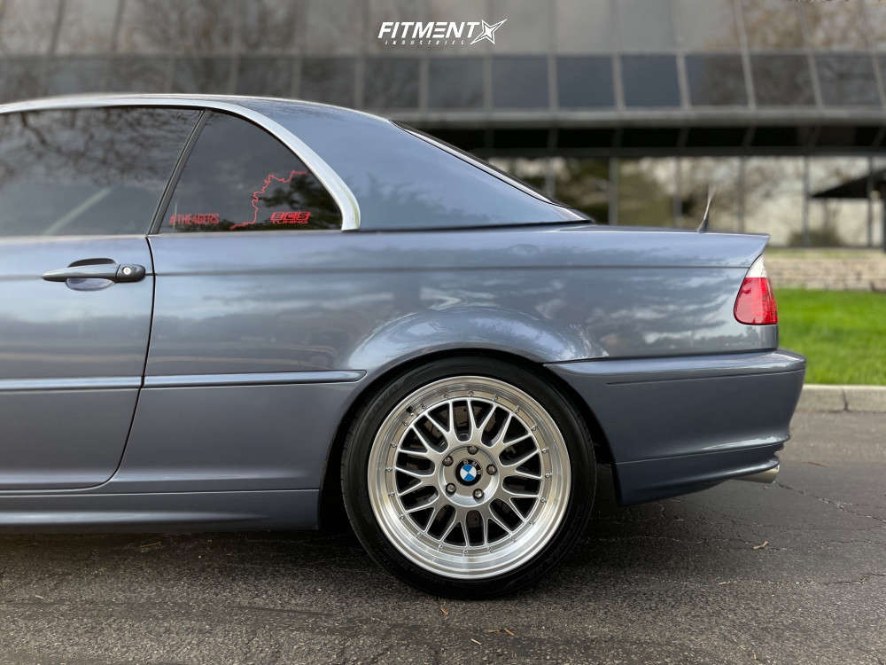 2003 BMW 330Ci Base with 18x8.5 Alzor 881 and Continental 235x40 on ...