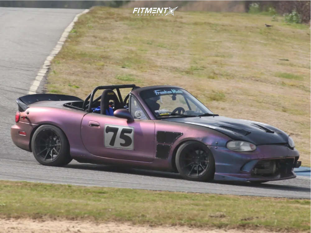 1999 Mazda Miata Base with 15x9 Advanti Racing Storm S1 and Falken ...