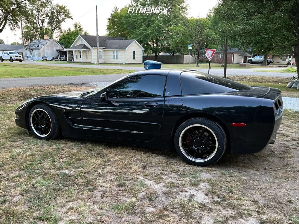 1999 Chevrolet Corvette Base with 17x9.5 4Play OE Wheels Cv04 and Kumho ...