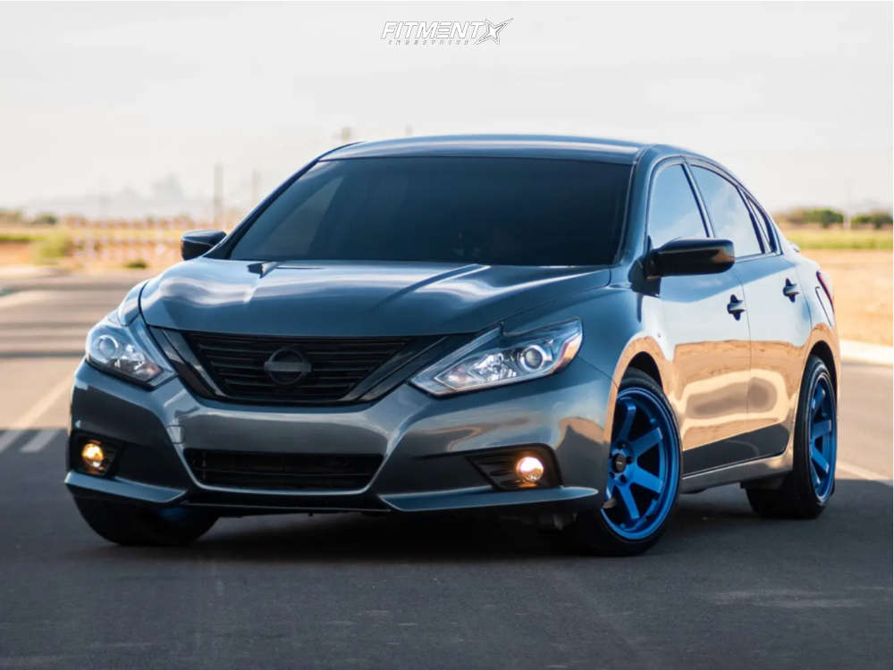 2018 Nissan Altima SR with 18x8.5 AVID1 Av6 and Vercelli 235x40 on ...