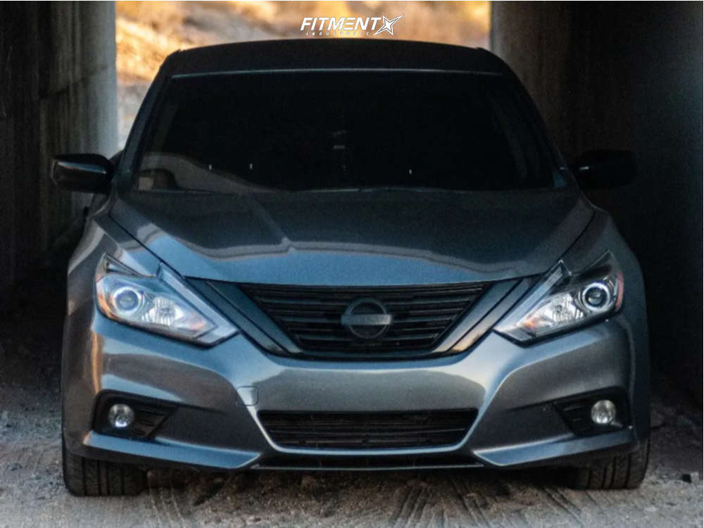 2018 Nissan Altima SR with 18x8.5 AVID1 Av6 and Vercelli 235x40 on ...