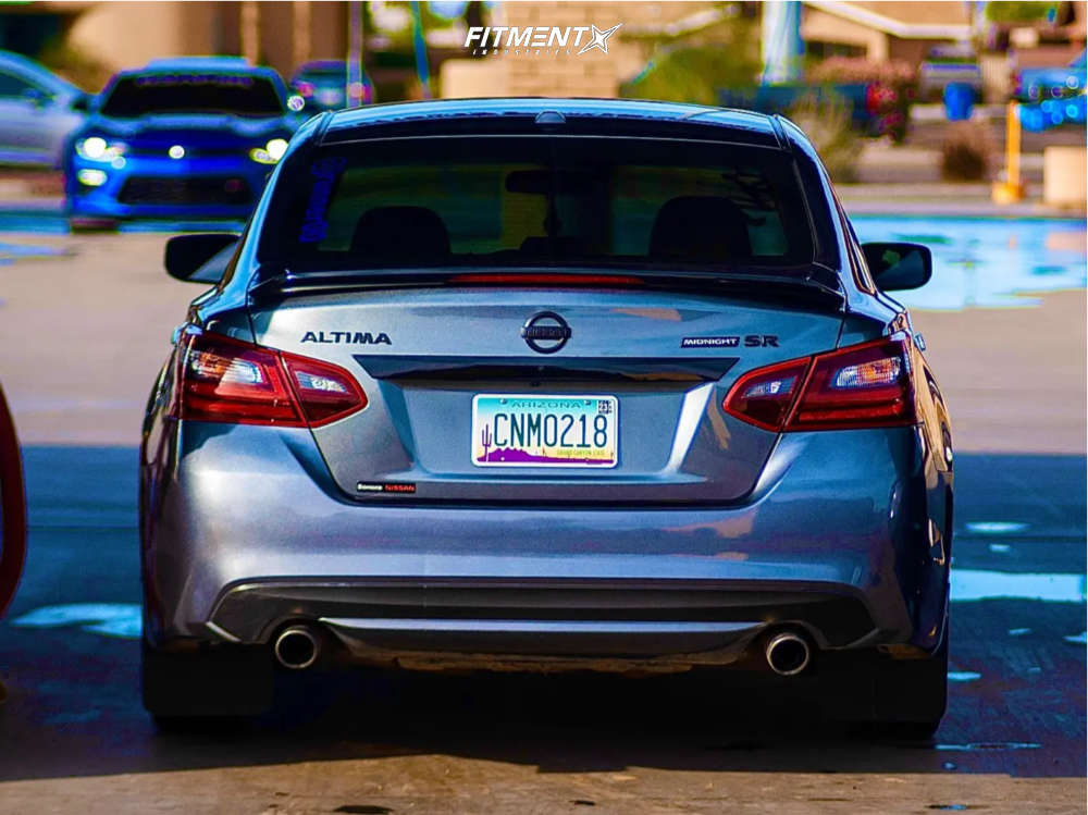 2018 Nissan Altima SR with 18x8.5 AVID1 Av6 and Vercelli 235x40 on ...