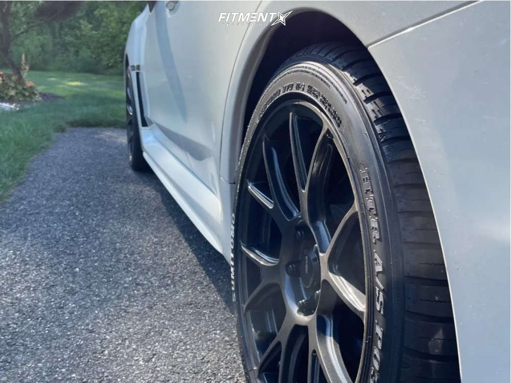 2018 Subaru WRX Premium with 18x8.5 Konig Ampliform and Sumitomo 245x55 ...