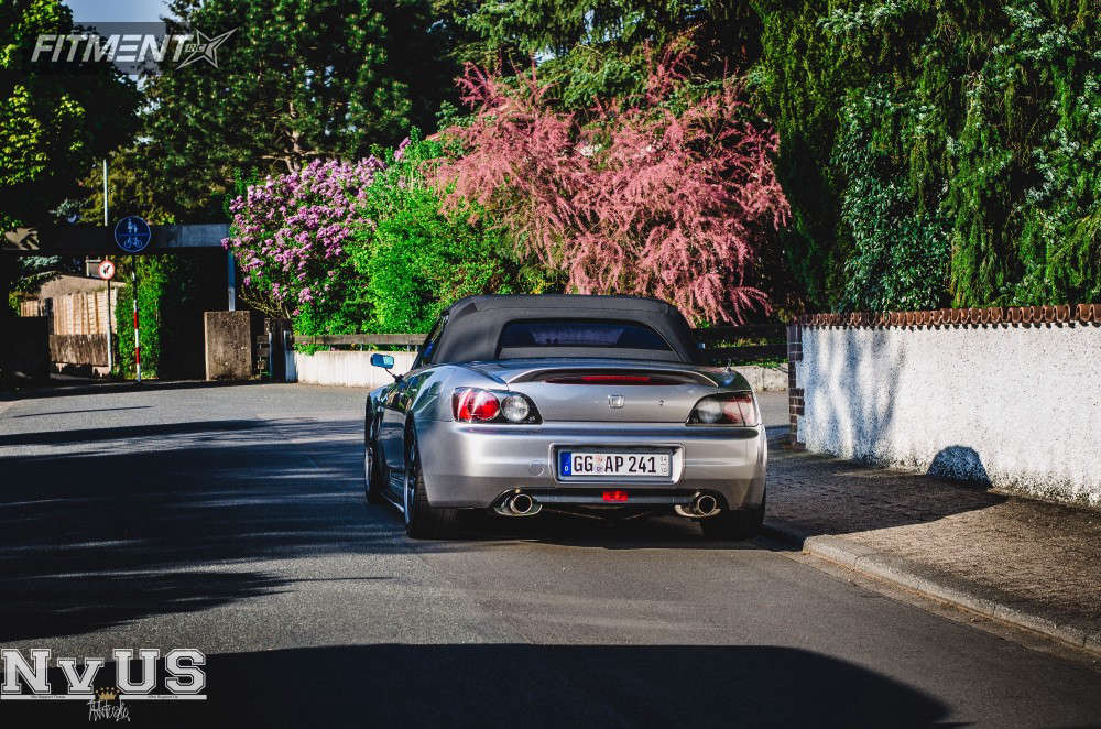 2000 Honda S2000 Base with 17x7.5 Volk CE28N and Bridgestone 215x45 on ...