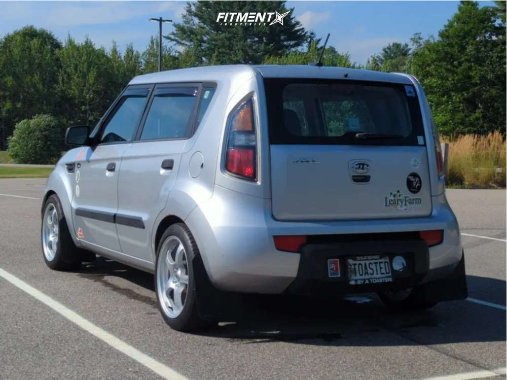 2010 Kia Soul Base with 17x8 Motegi Mr131 and Continental 225x45 on ...