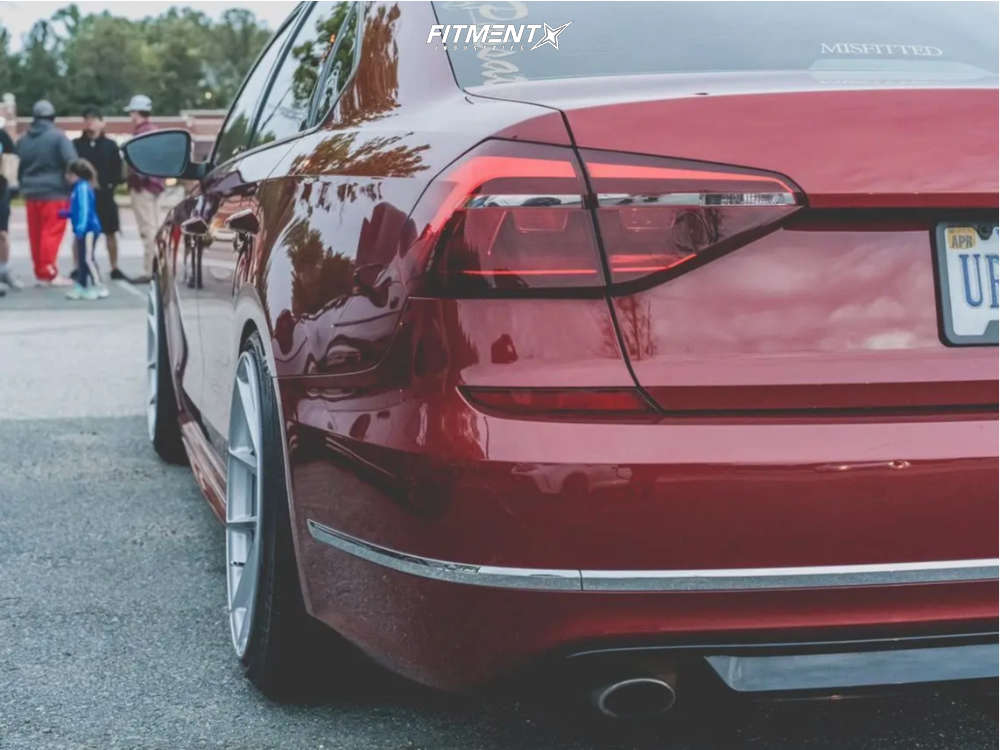 2018 Volkswagen Passat R-Line with 19x9.5 Aodhan Aff7 and Pirelli ...
