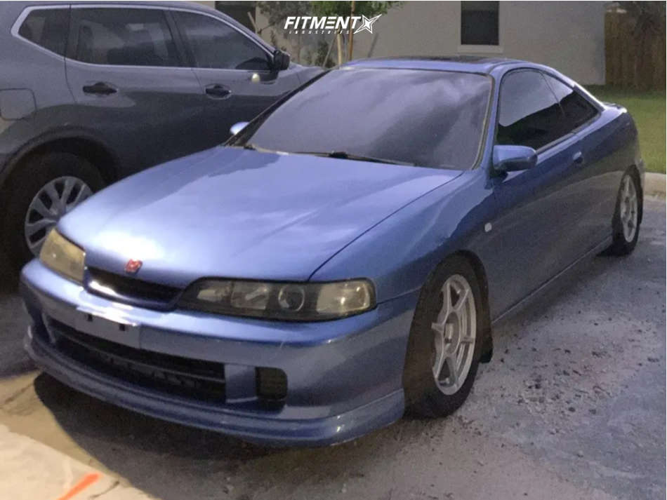 2001 Acura Integra GS-R with 15x7 Kosei K1 and Nitto 225x50 on ...