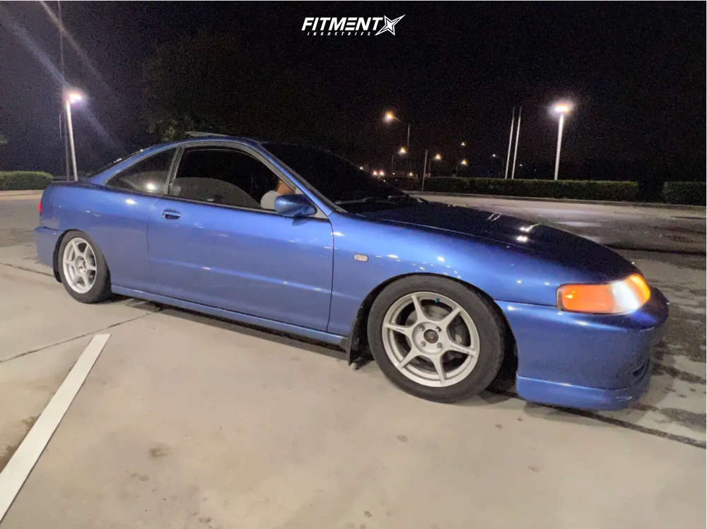 2001 Acura Integra GS-R with 15x7 Kosei K1 and Nitto 225x50 on ...