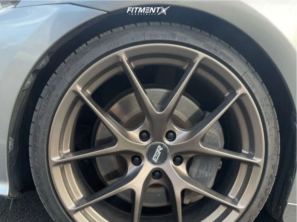 2016 Lexus IS300 F Sport with 19x8.5 ESR Rf2 and Toyo Tires 225x35 on ...