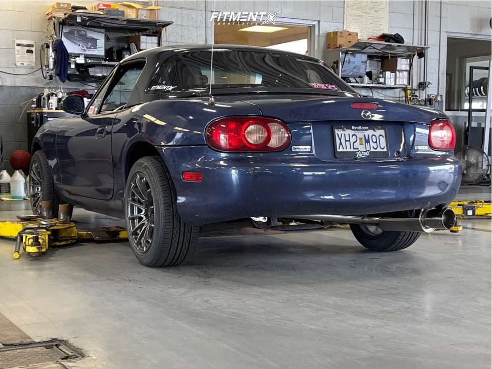 2001 Mazda Miata Base with 15x8 Konig Dial In and Hankook 205x50 on ...