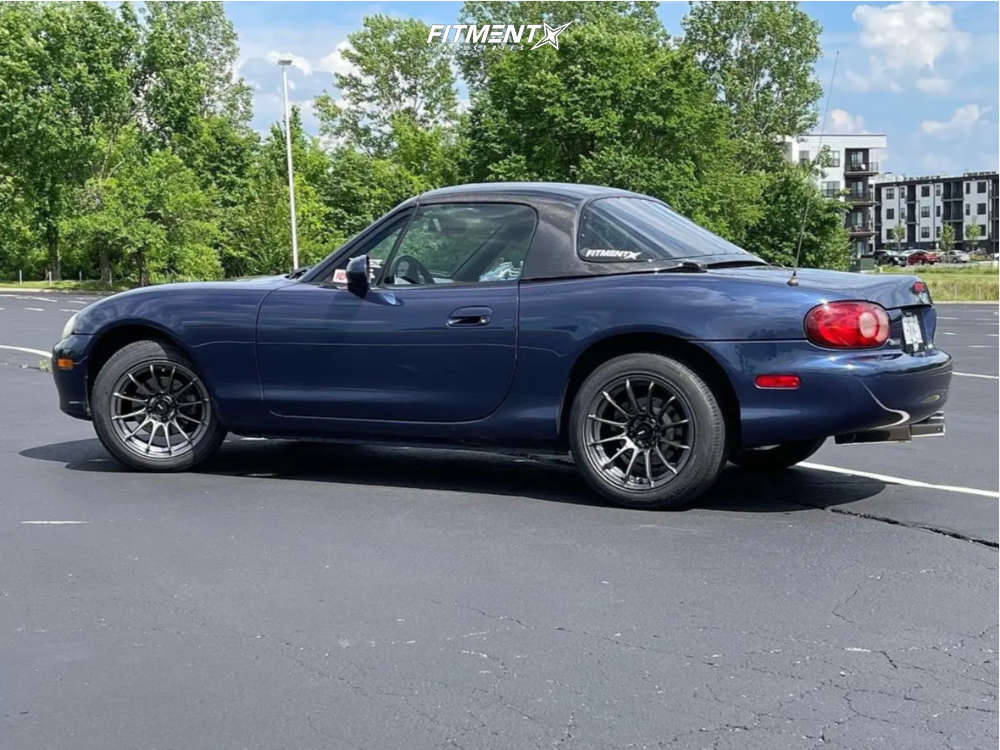 2001 Mazda Miata Base with 15x8 Konig Dial In and Hankook 205x50 on ...