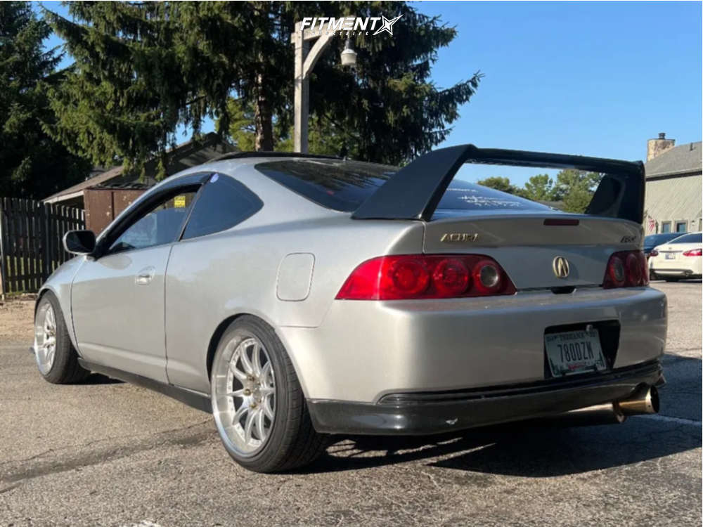 2006 Acura RSX Base with 18x9.5 Aodhan Ds07 and Vercelli 225x40 on Coilovers | 2325363 | Fitment ...