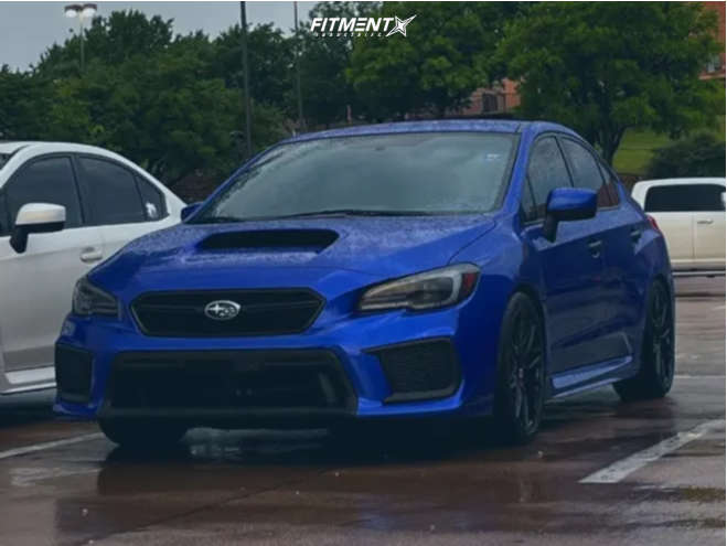 2018 Subaru WRX Base with 18x8.5 F1R F103 and Vercelli 255x65 on ...