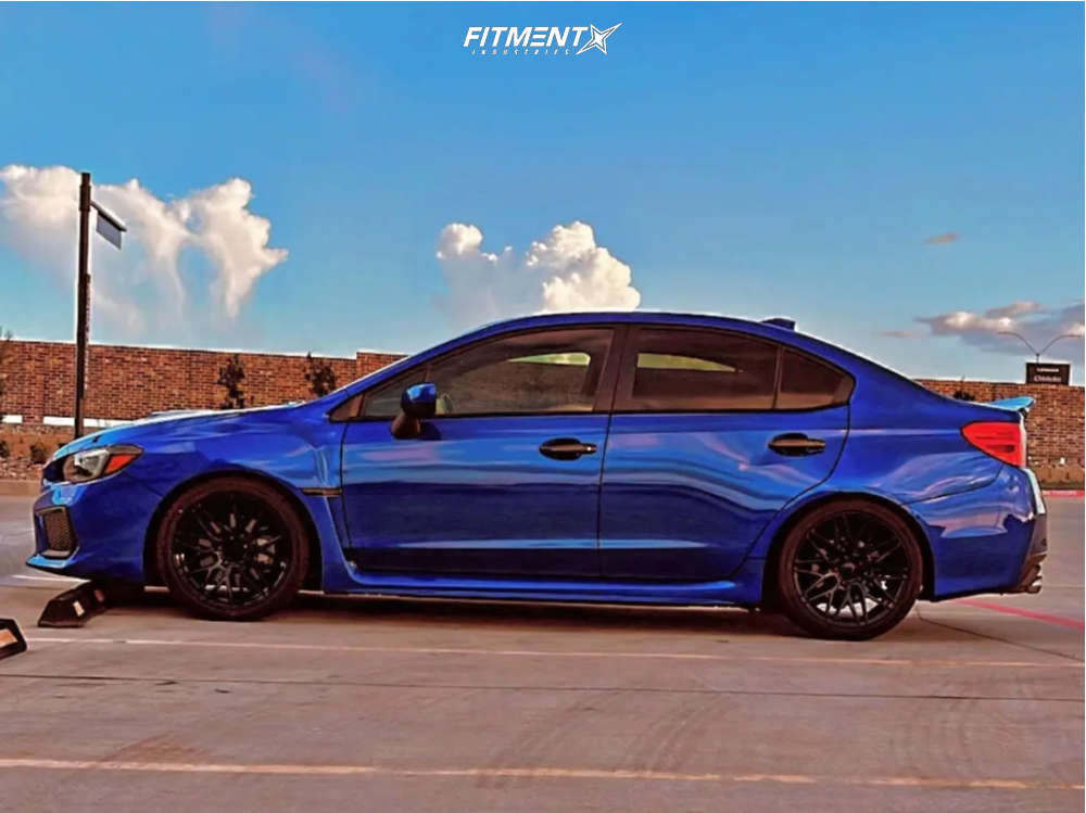 2018 Subaru WRX Base with 18x8.5 F1R F103 and Vercelli 255x65 on ...