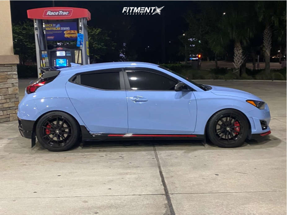 2020 Hyundai Veloster N Base with 18x8 Konig Oversteer and Michelin ...