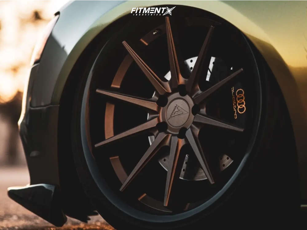 2015 Audi A5 Quattro Premium with 20x10 Ferrada FR4 and Michelin 245x35 ...