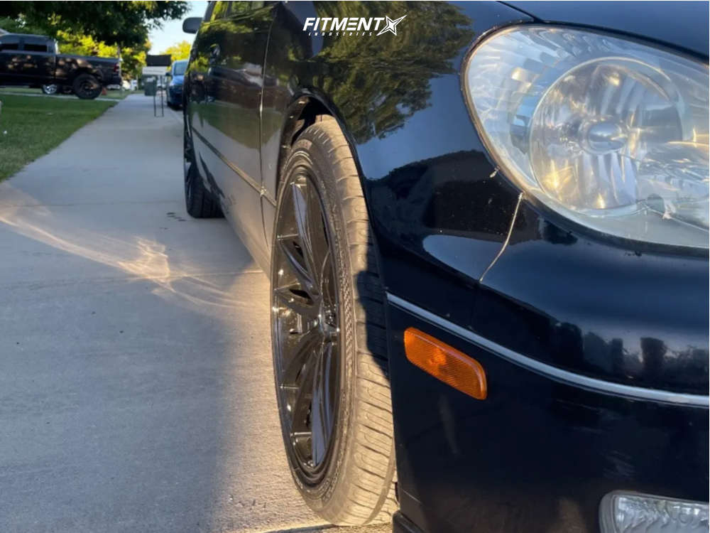 2002 Lexus GS430 Base with 18x8 Konig Oversteer and Vercelli 225x40 on ...