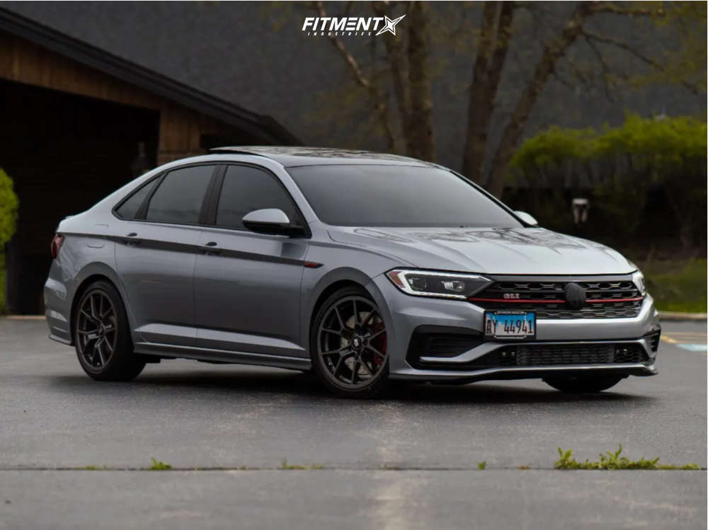 2019 Volkswagen Jetta GLI Autobahn with 18x8.5 Neuspeed Rse10 and ...