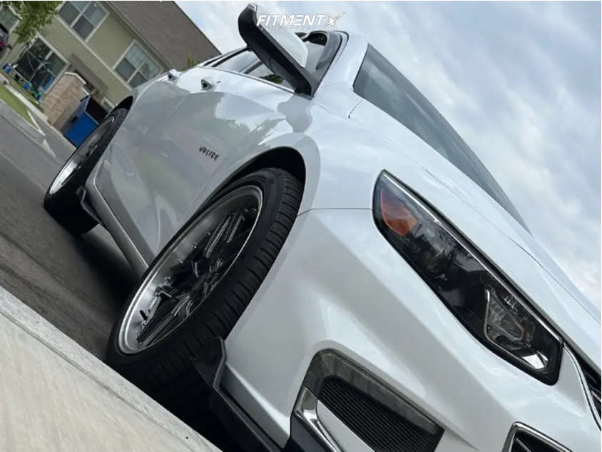 2018 Chevrolet Malibu LT with 19x8.5 ESR Cs15 and Michelin 255x45 on ...