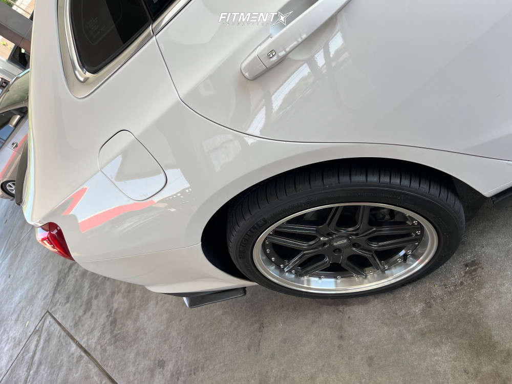 2018 Chevrolet Malibu LT with 19x8.5 ESR Cs15 and Michelin 255x45 on ...