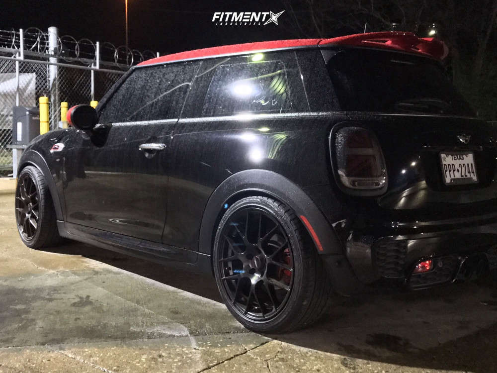 2017 Mini Cooper John Cooper Works with 18x8 Enkei Raijin and Delinte ...