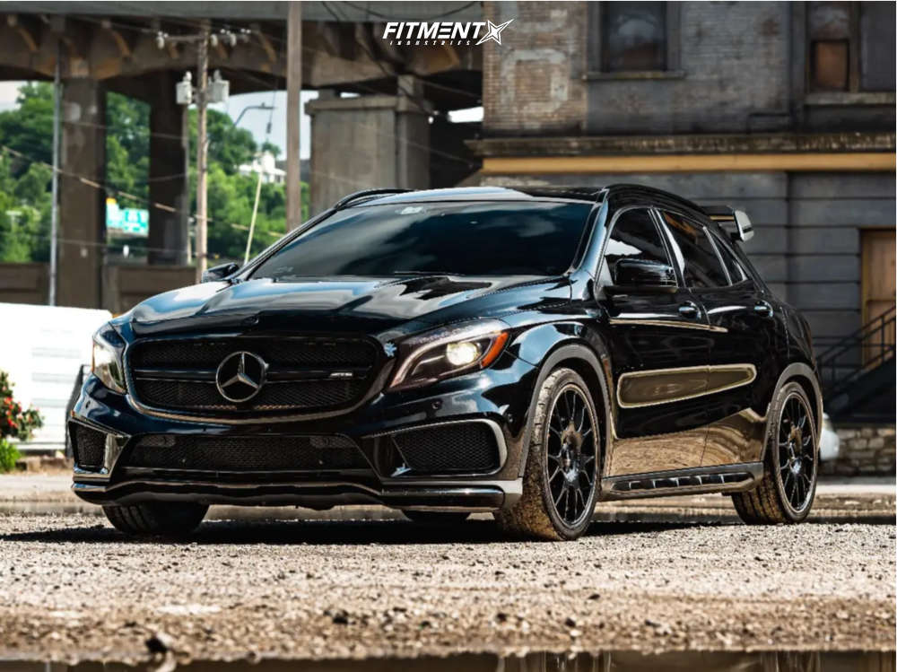 2015 Mercedes-Benz GLA45 AMG 4Matic with 19x8 BBS Chr and Yokohama ...