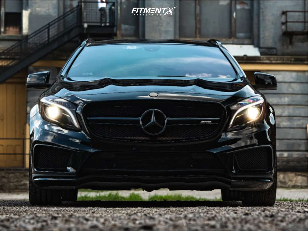 2015 Mercedes-Benz GLA45 AMG 4Matic with 19x8 BBS Chr and Yokohama ...