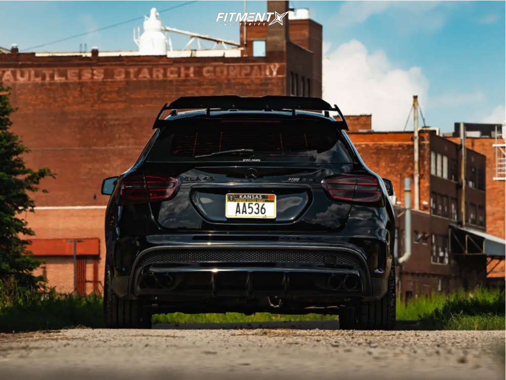 2015 Mercedes-Benz GLA45 AMG 4Matic with 19x8 BBS Chr and Yokohama ...