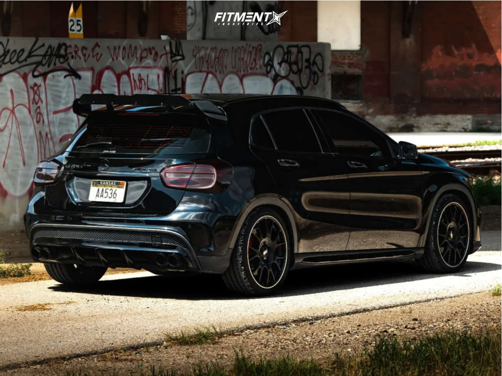 2015 Mercedes-Benz GLA45 AMG 4Matic with 19x8 BBS Chr and Yokohama ...
