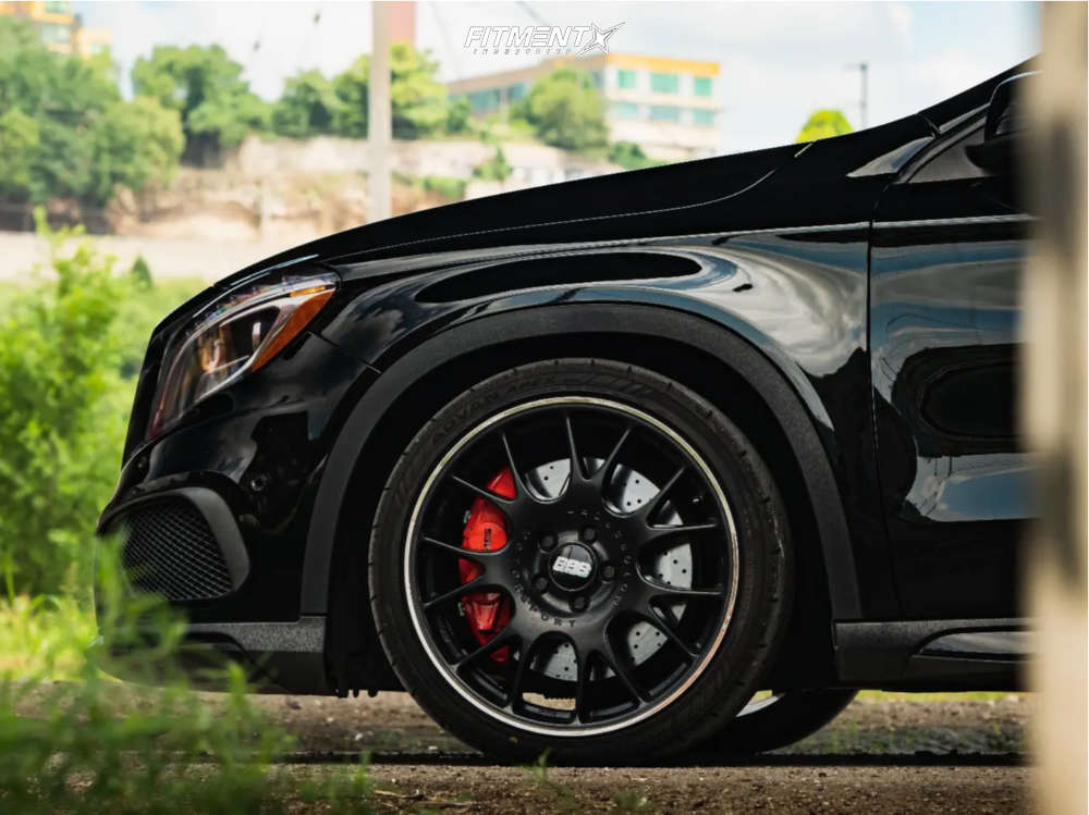 2015 Mercedes-Benz GLA45 AMG 4Matic with 19x8 BBS Chr and Yokohama ...