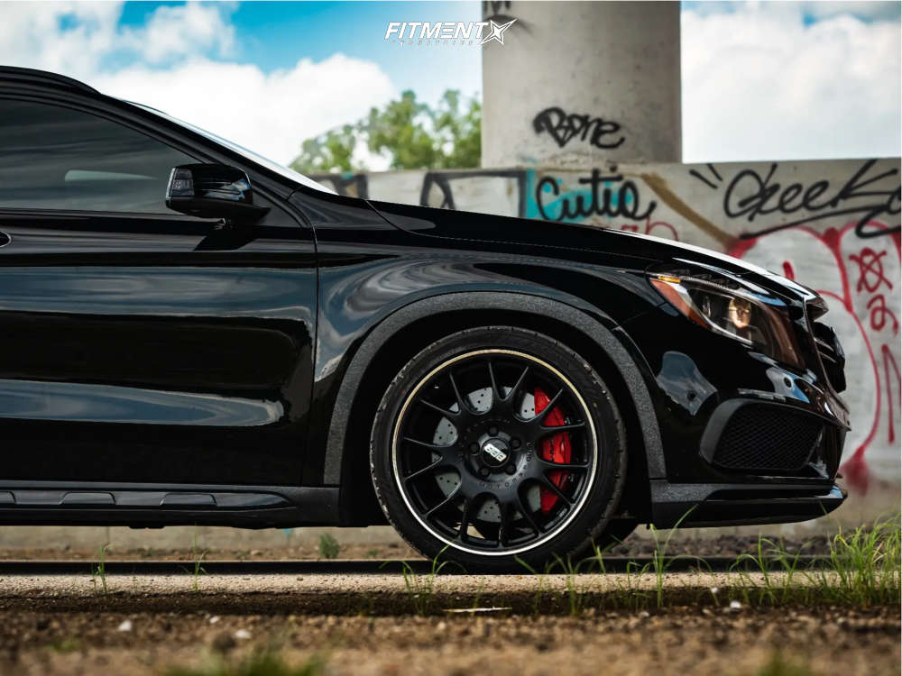 2015 Mercedes-Benz GLA45 AMG 4Matic with 19x8 BBS Chr and Yokohama ...