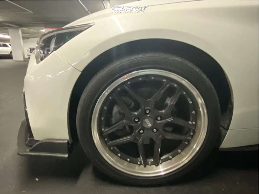 2018 INFINITI Q50 Luxe with 19x9.5 ESR Cs15 and Vercelli 245x40 on ...