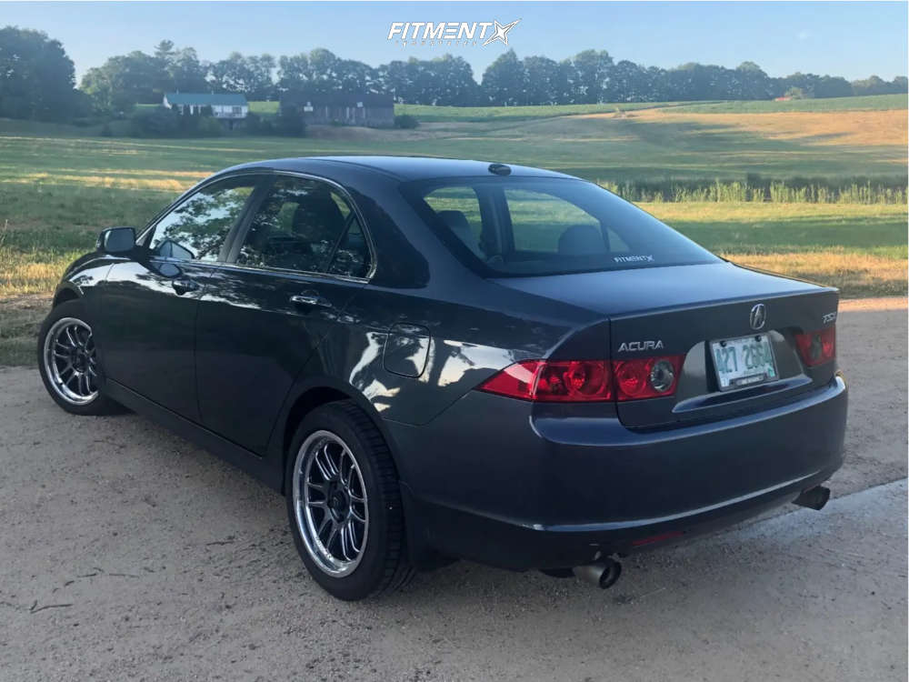 2006 Acura TSX Base with 17x8 Cosmis Racing Xt-206r and Michelin 215x45 ...