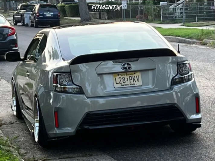 2014 Scion TC Base with 18x9.5 Aodhan Ds02 and Goodtrip 215x40 on ...