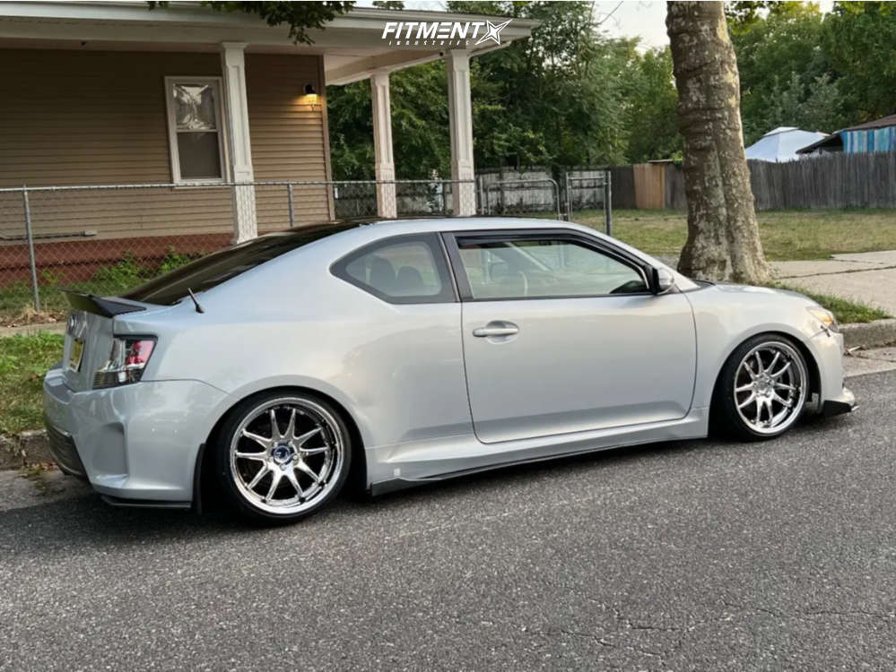 2014 Scion TC Base with 18x9.5 Aodhan Ds02 and Goodtrip 215x40 on ...