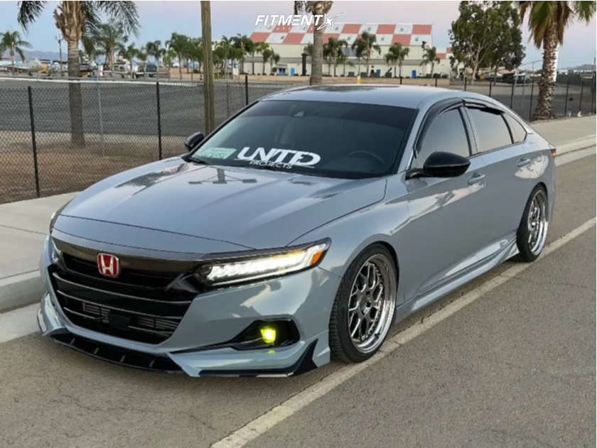 2021 Honda Accord Sport SE with 19x9.5 Aodhan Ds01 and Advanta 245x35 ...