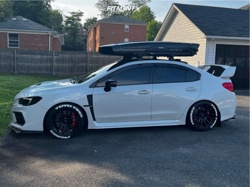 2018 Subaru WRX STI Base with 18x9.5 AVID1 Av20 and Toyo Tires 245x40 on Coilovers | 2331065 ...