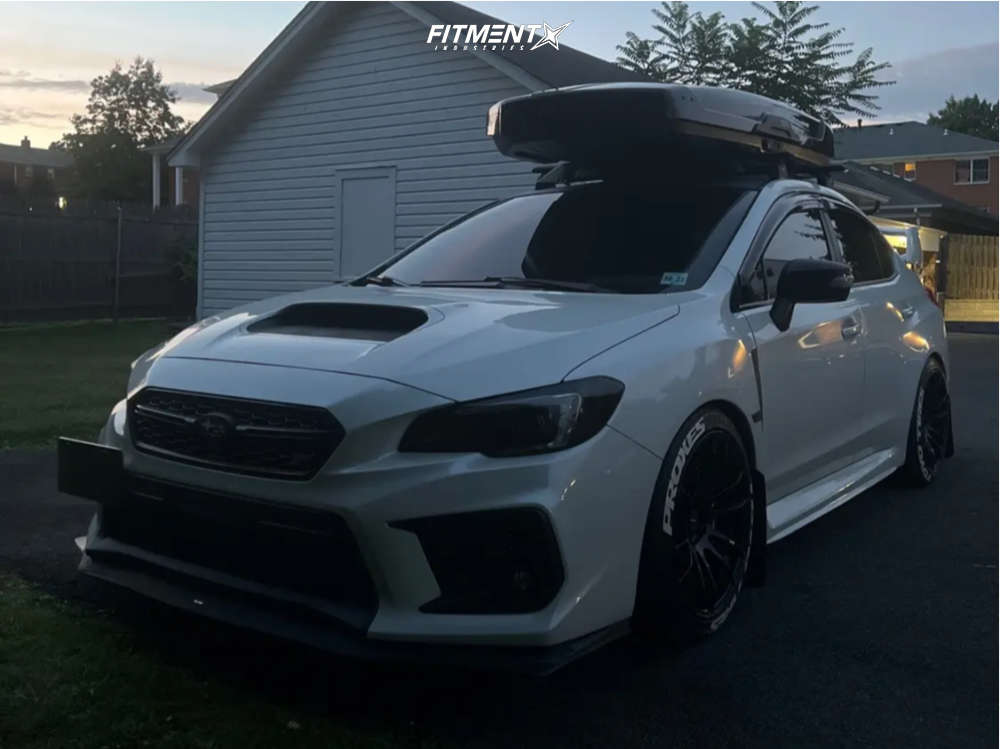 2018 Subaru WRX STI Base with 18x9.5 AVID1 Av20 and Toyo Tires 245x40 ...