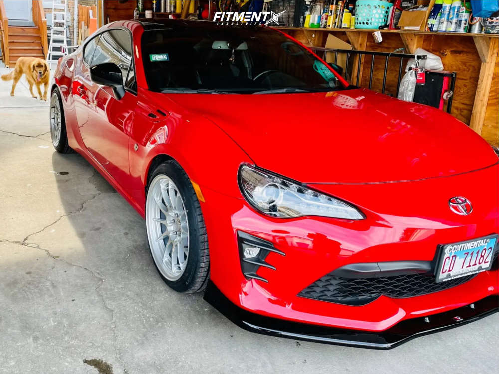2020 Toyota 86 GT with 18x9.5 Enkei Nt03m and Continental 245x35 on ...
