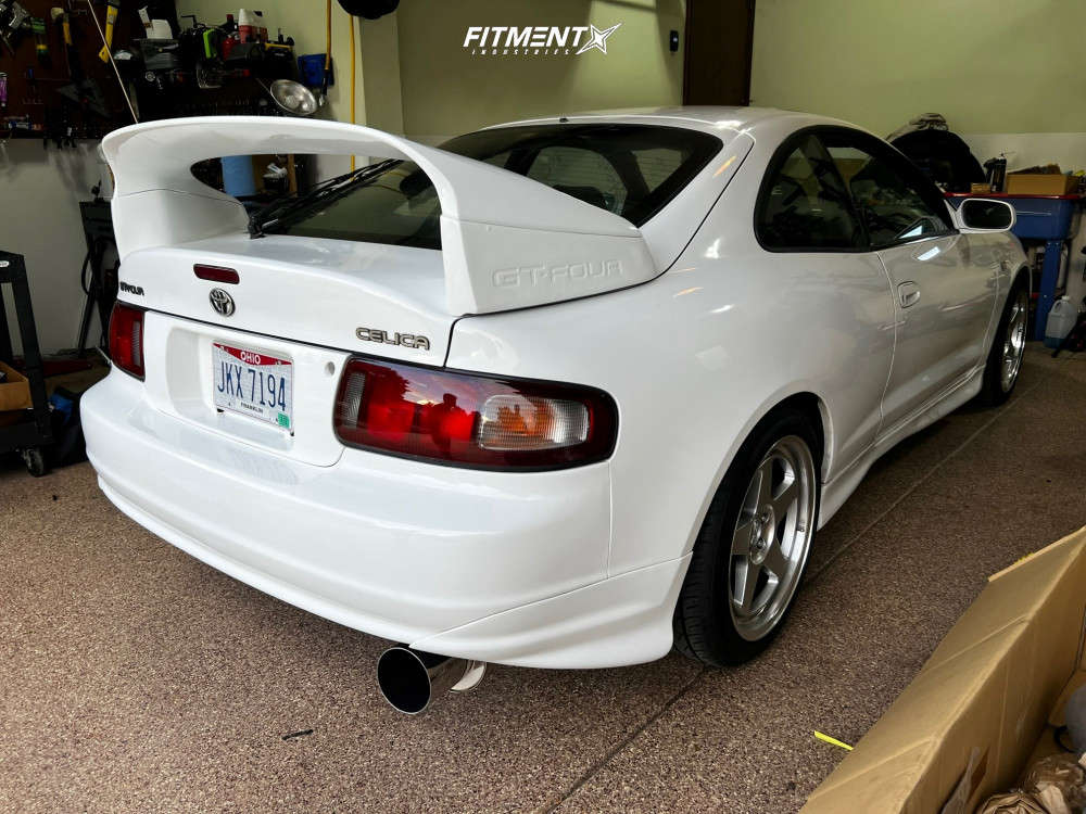 1995 Toyota Celica GT-Four with 17x9 Kansei Knp and Dunlop 245x40 on Lowering Springs | 2331183 ...