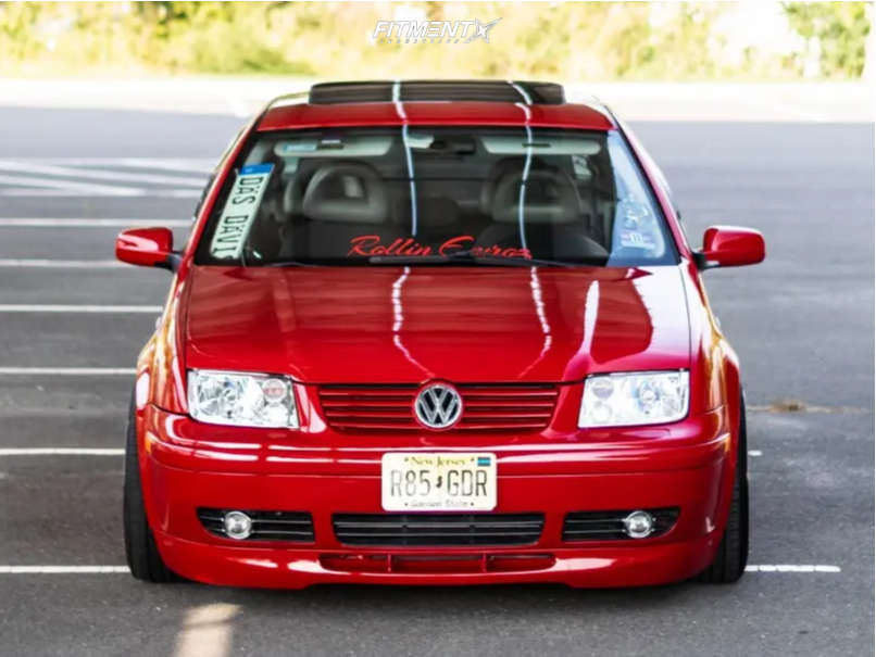 2001 Volkswagen Jetta GLX with 18x8.5 Radi8 R8a10 and Federal 225x35 on ...