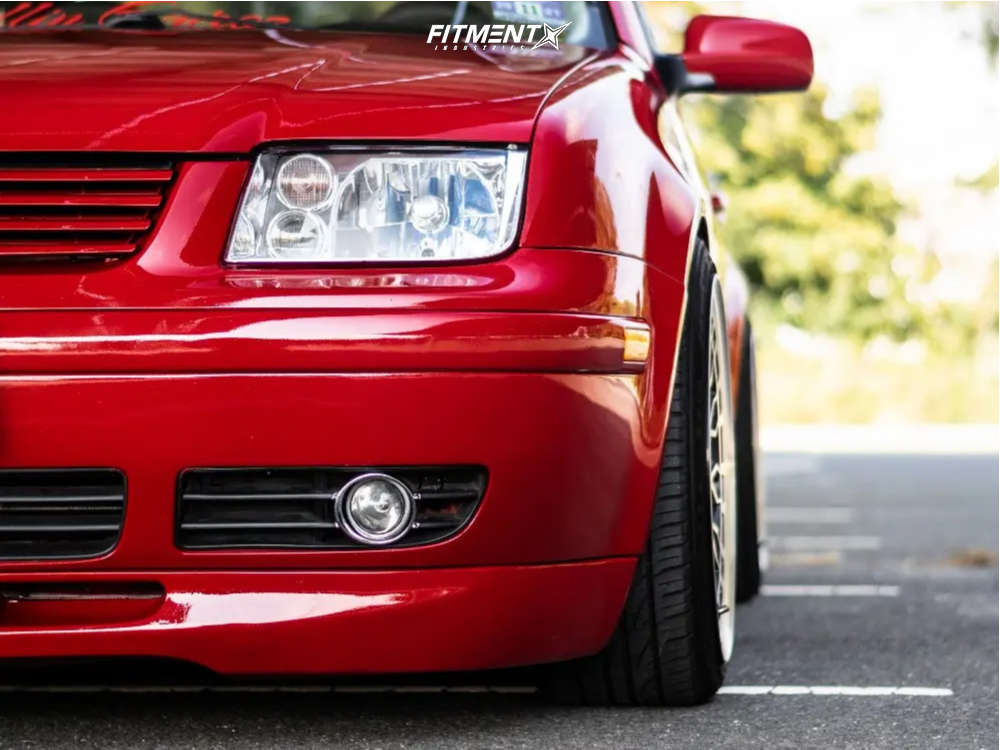 2001 Volkswagen Jetta GLX with 18x8.5 Radi8 R8a10 and Federal 225x35 on ...