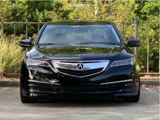 2015 Acura TLX Base with 19x9.5 ESR Cs12 and Firestone 255x35 on ...