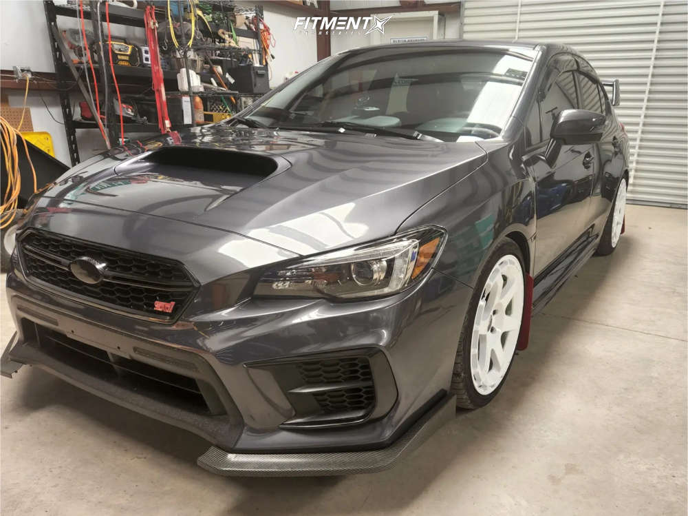 2021 Subaru WRX STI Base with 19x8.5 Rotiform Kb1 and Yokohama 245x35 on Coilovers | 2334491 ...