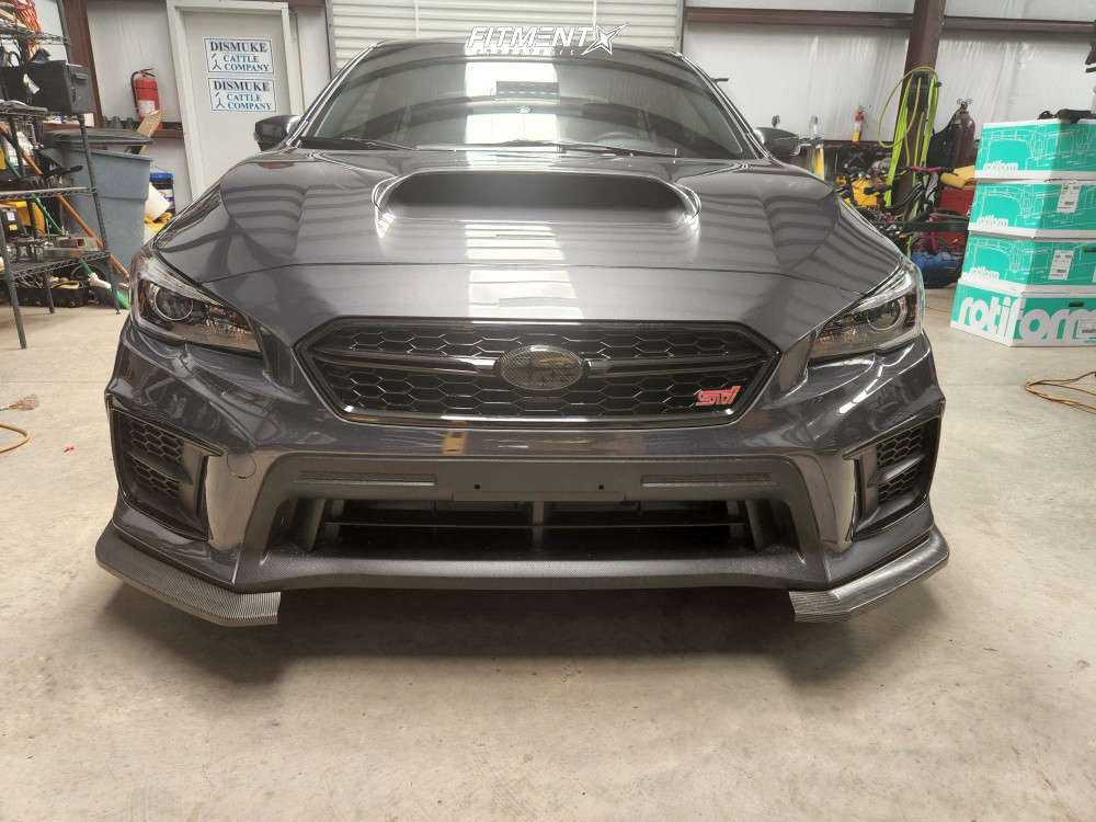 2021 Subaru WRX STI Base with 19x8.5 Rotiform Kb1 and Yokohama 245x35 on Coilovers | 2334491 ...