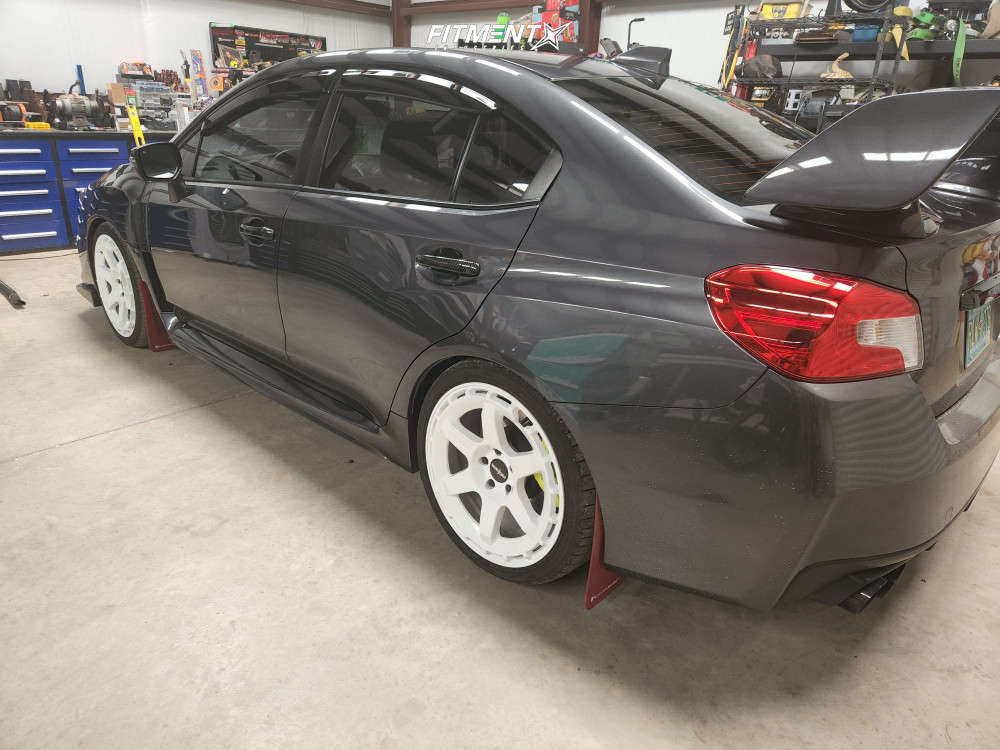 2021 Subaru WRX STI Base with 19x8.5 Rotiform Kb1 and Yokohama 245x35 on Coilovers | 2334491 ...